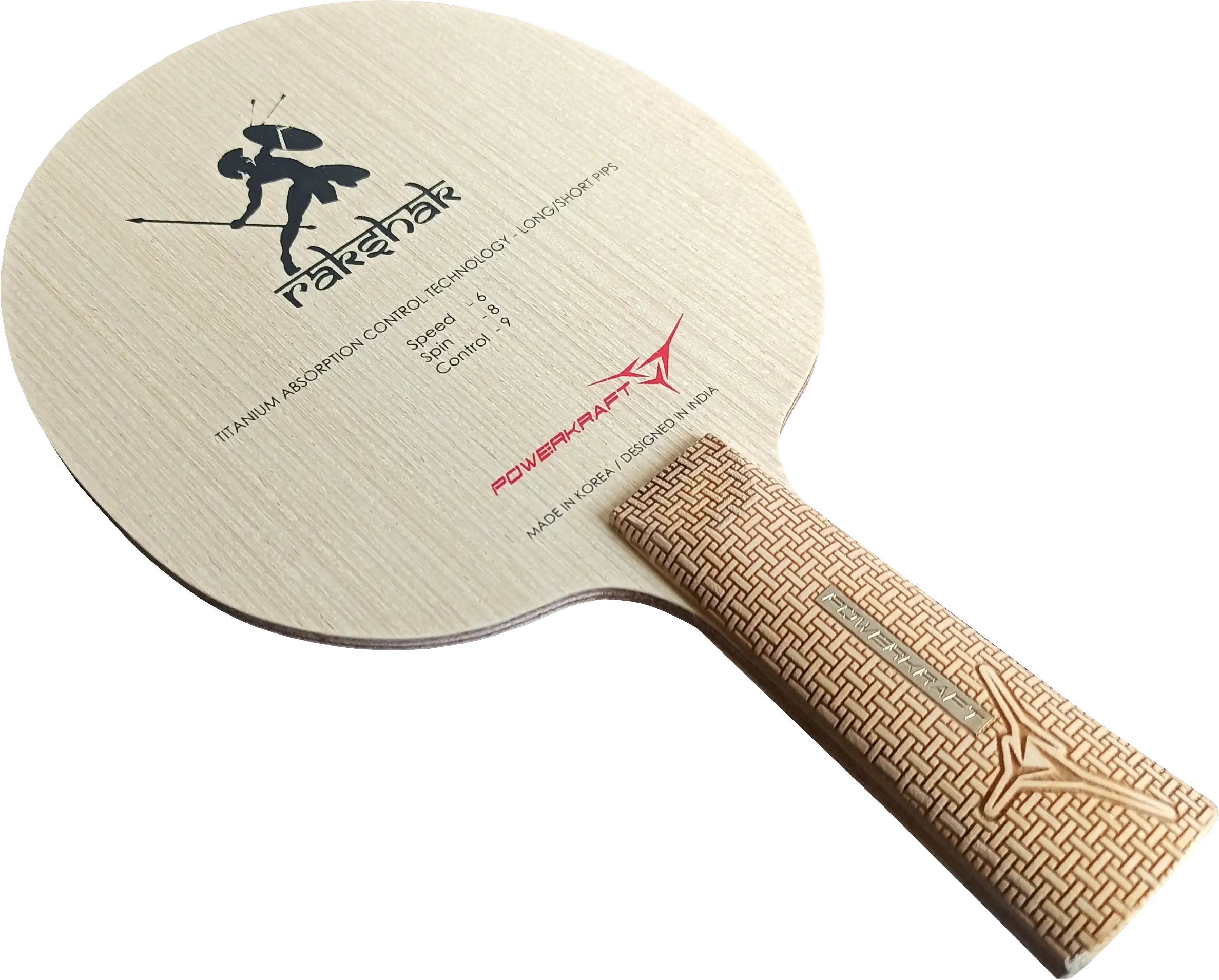 POWERKRAFT Table Tennis Racket Blade - Rakshak | PowerKraft
